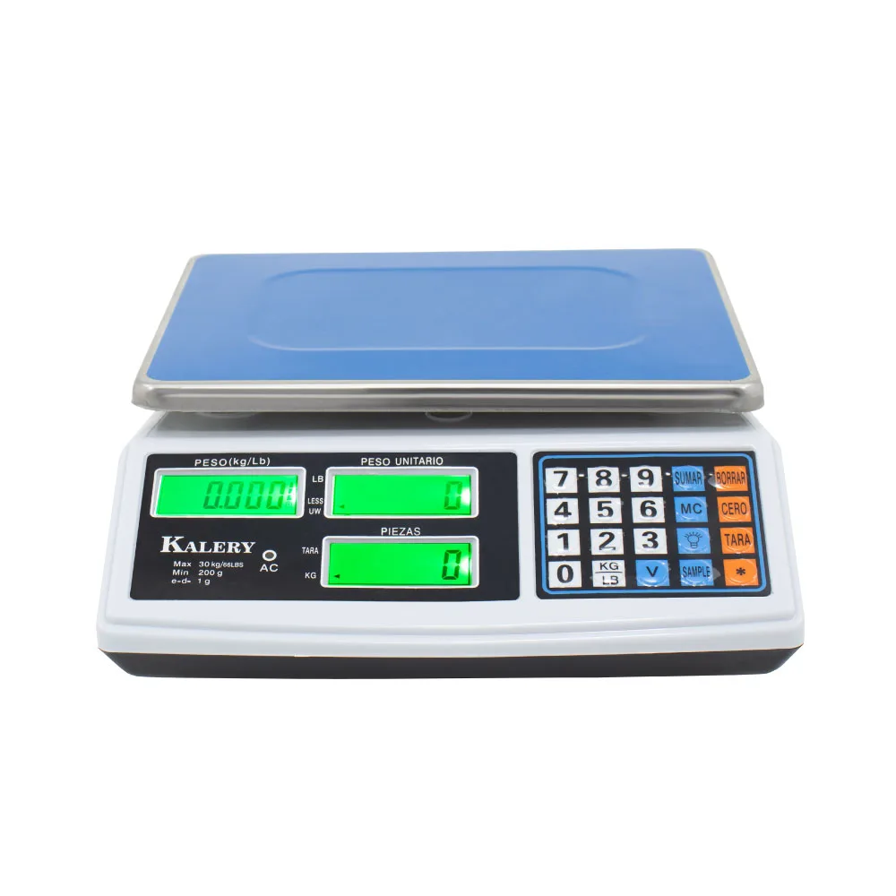 Balanzas Kalery ACS-708C de 30 Kilos